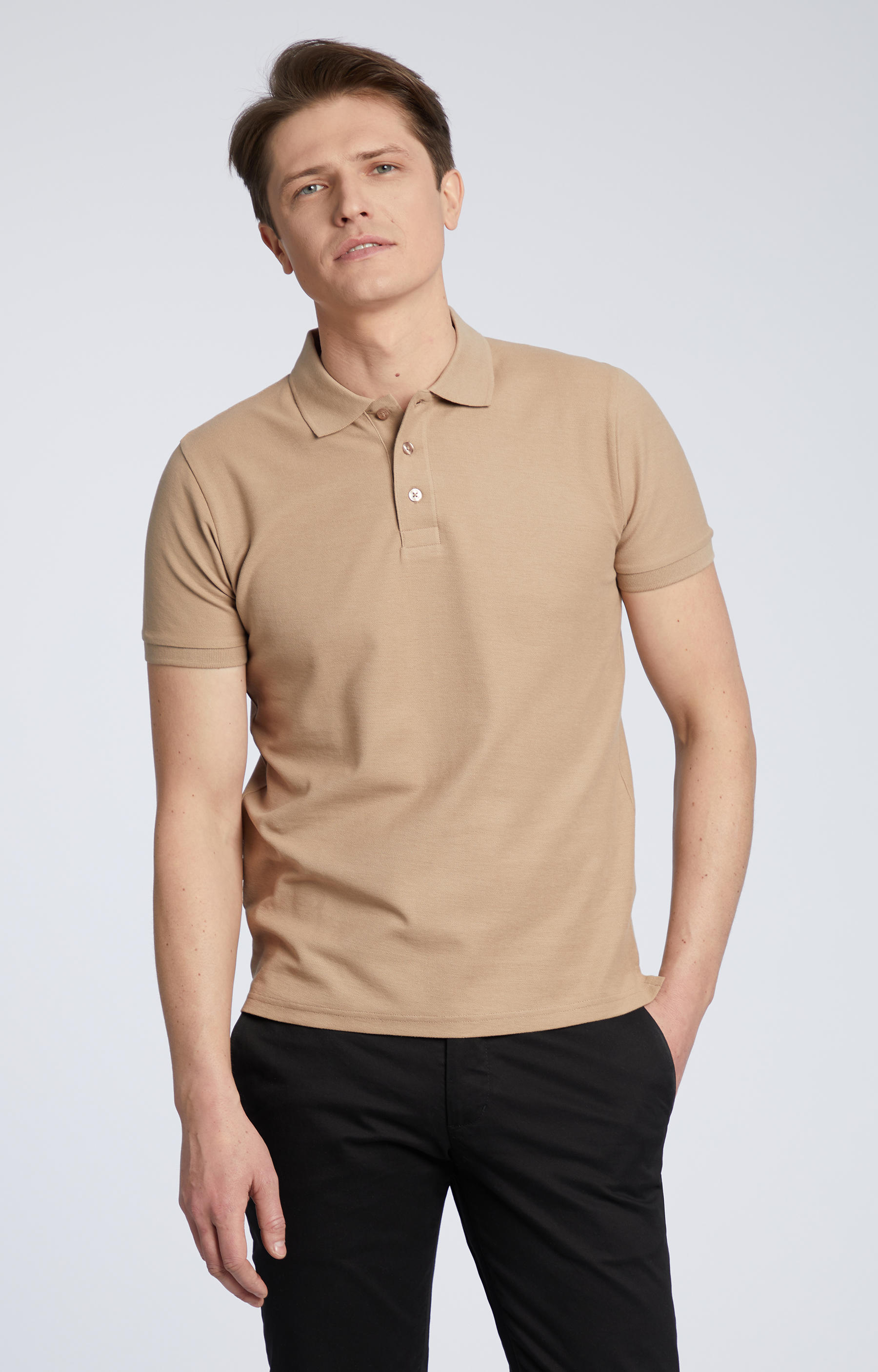 Beżowe polo | Wólczanka