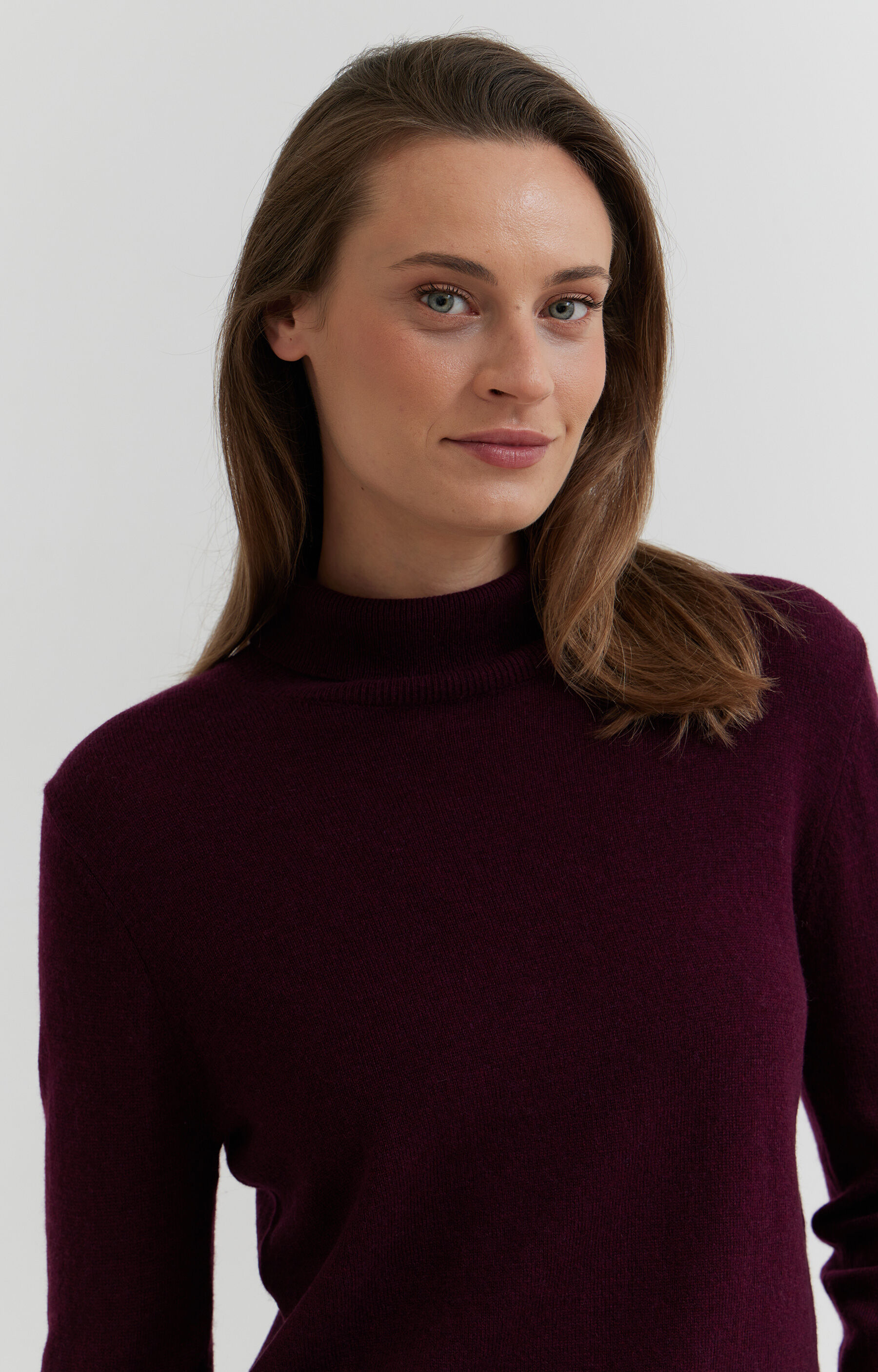 Bordowy golf WÓLCZANKA | Wólczanka