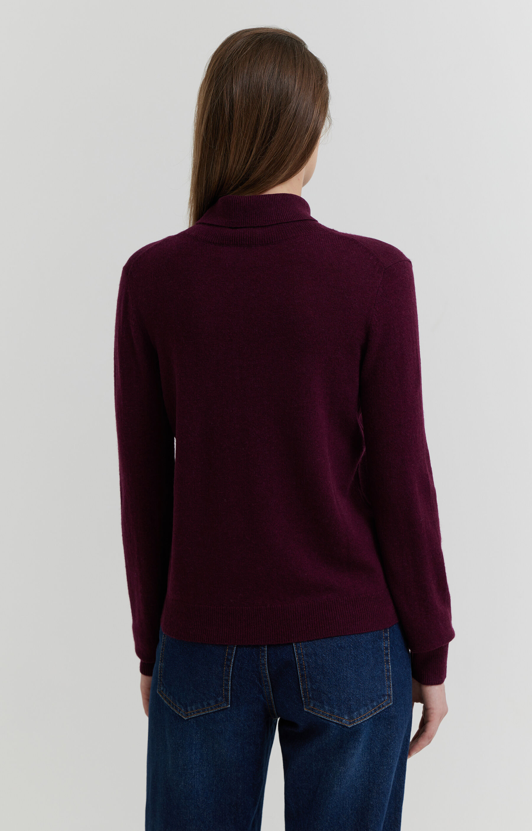 Bordowy golf WÓLCZANKA | Wólczanka