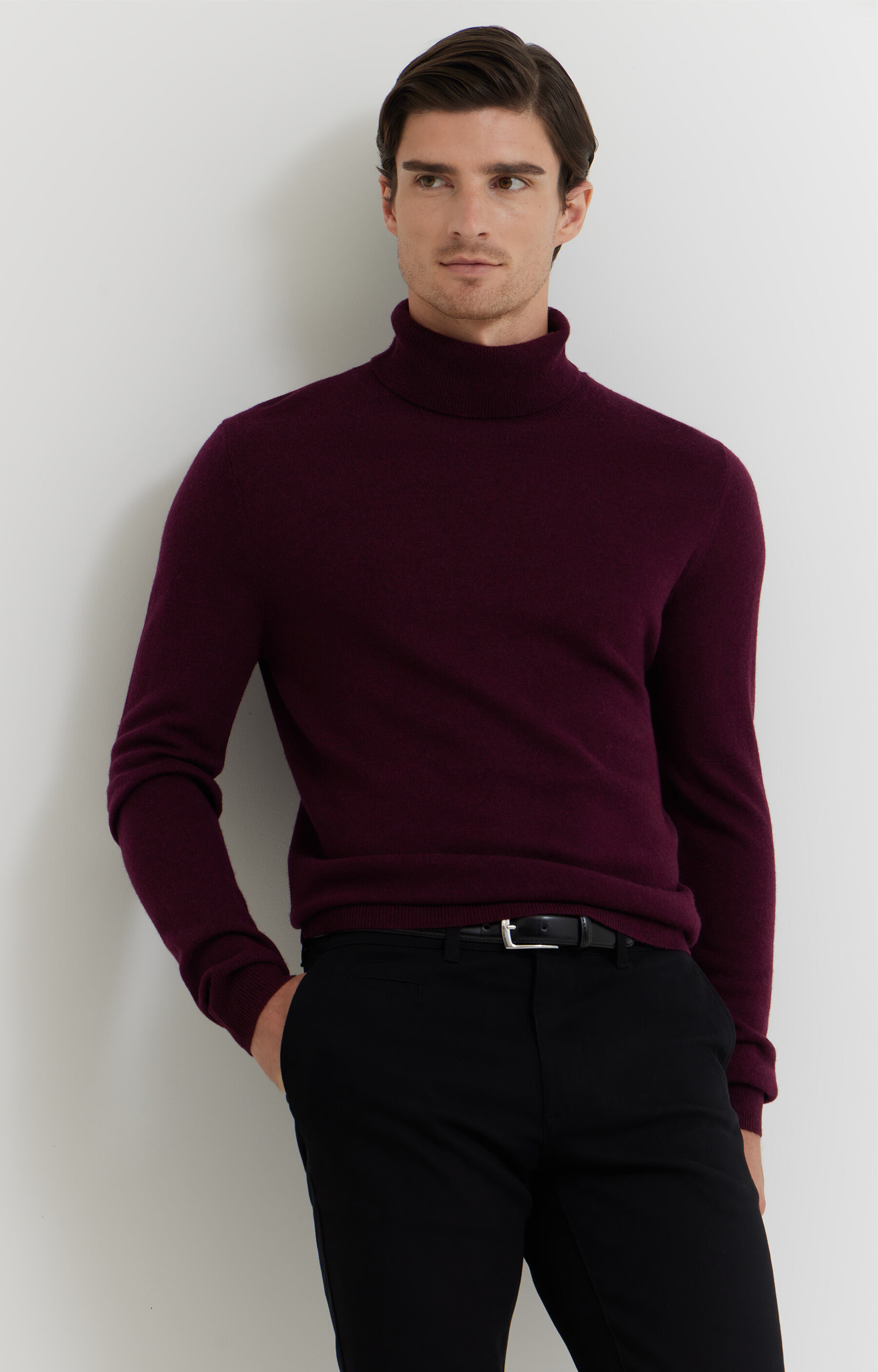 Bordowy golf WÓLCZANKA | Wólczanka