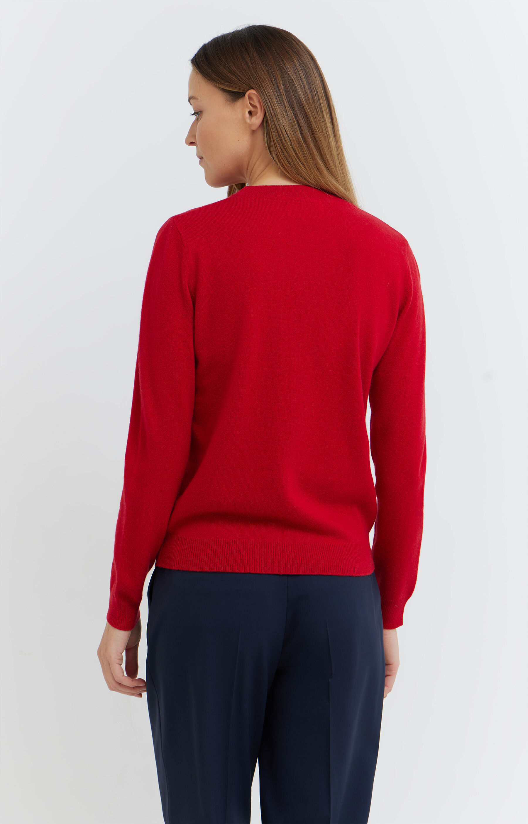 Czerwony sweter WÓLCZANKA | Wólczanka