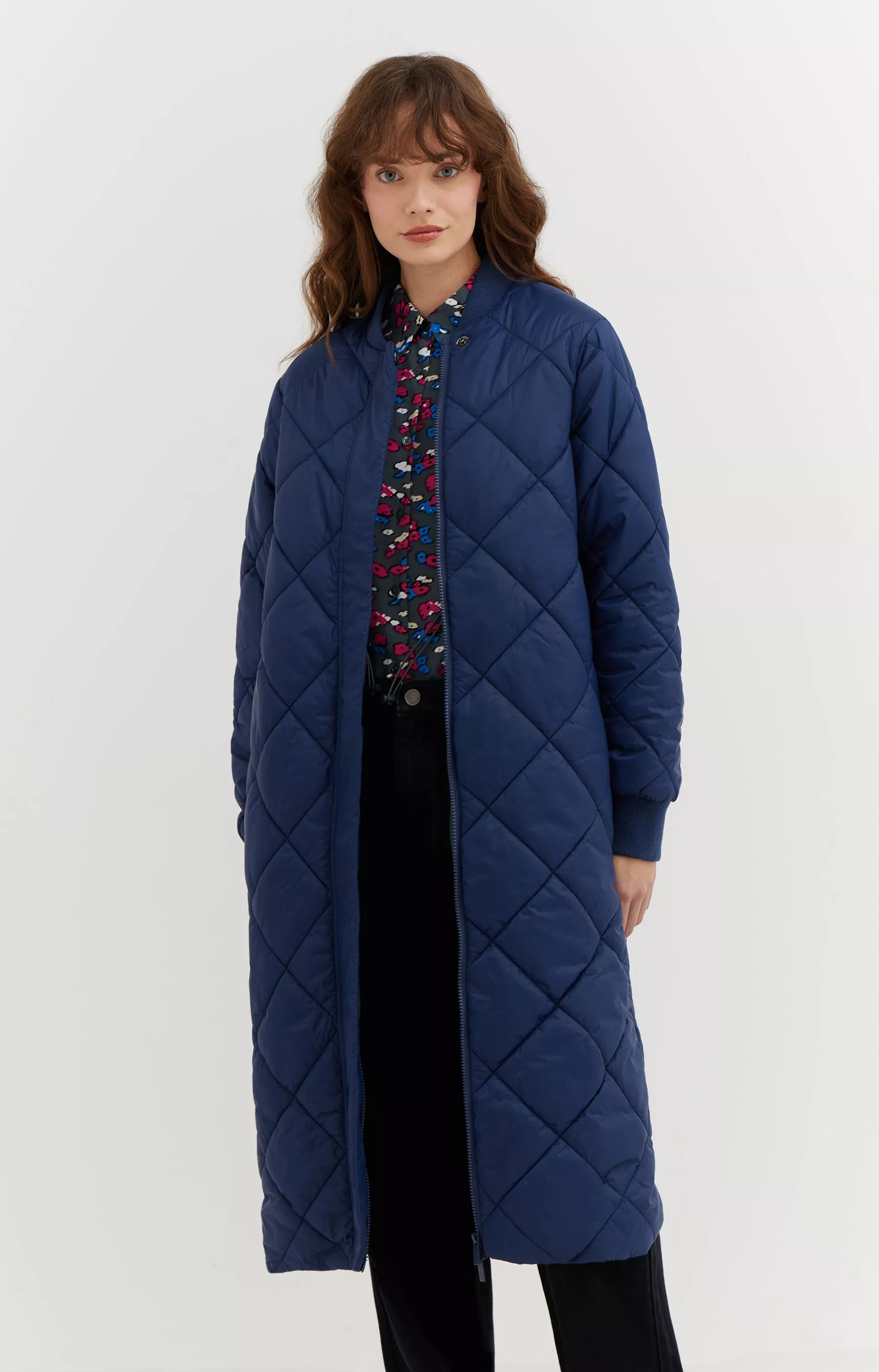 Pikowany płaszcz | Wólczanka