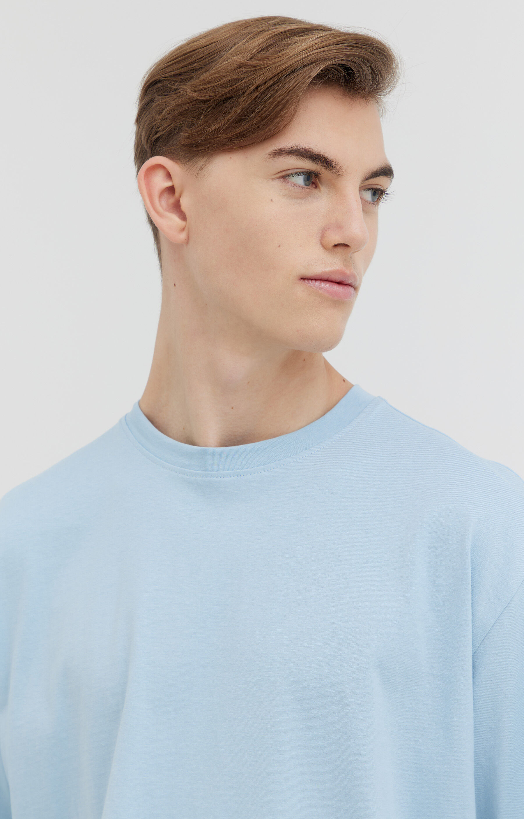 Jasnoniebieski t-shirt | Wólczanka