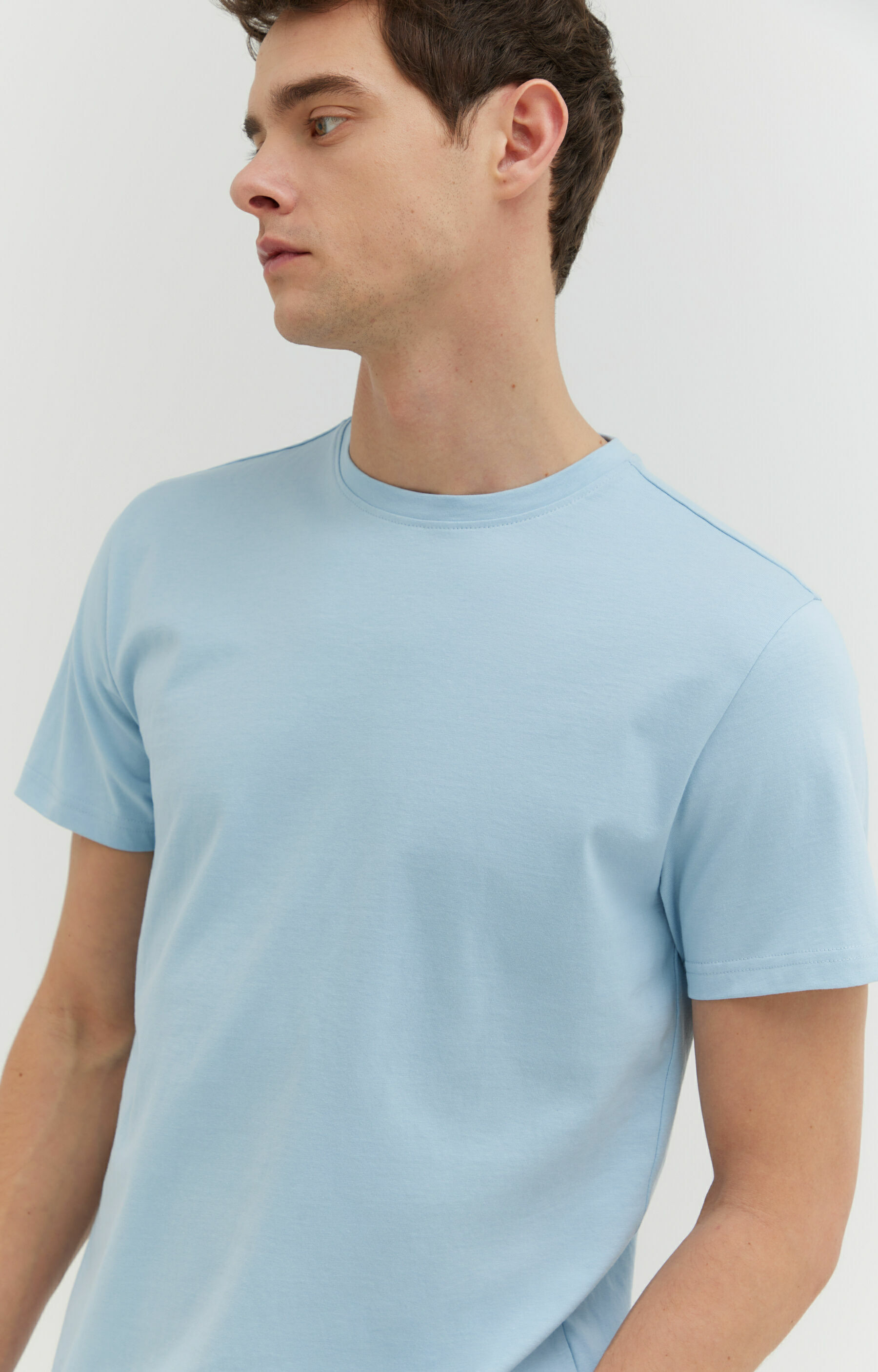 Jasnoniebieski t-shirt WÓLCZANKA | Wólczanka