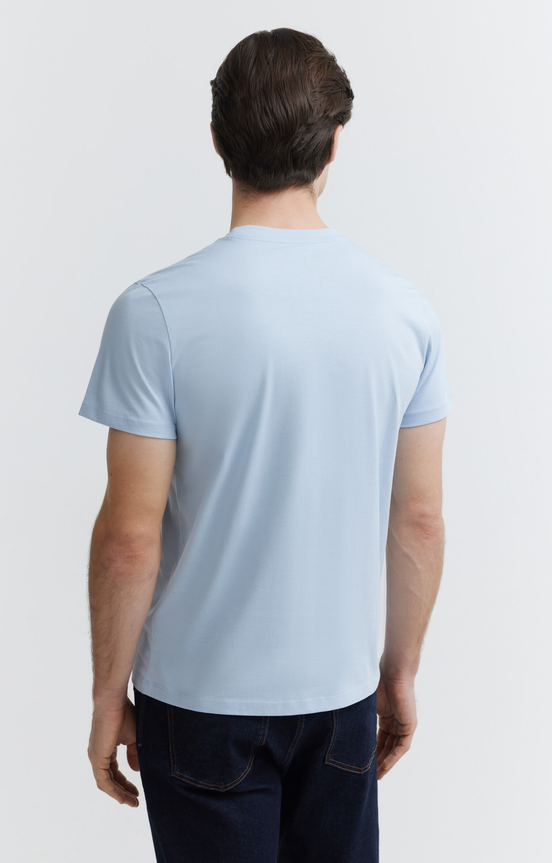 Jasnoniebieski t-shirt WÓLCZANKA | Wólczanka