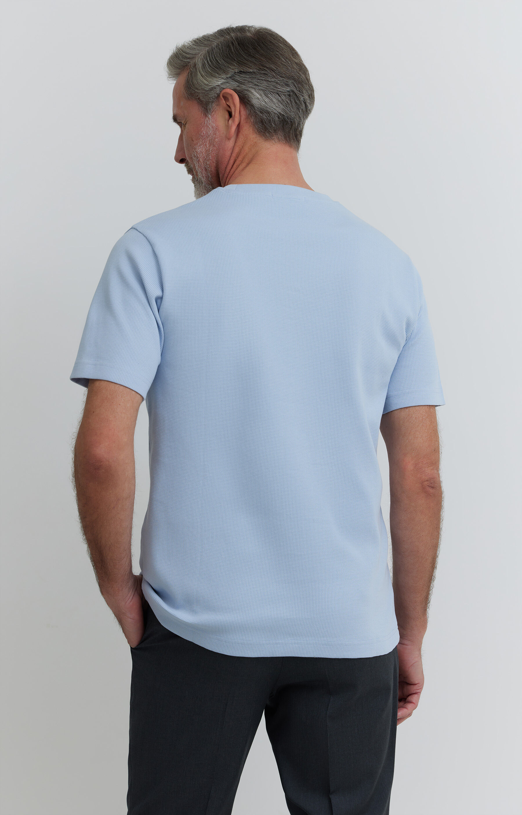 Jasnoniebieski t-shirt WÓLCZANKA | Wólczanka