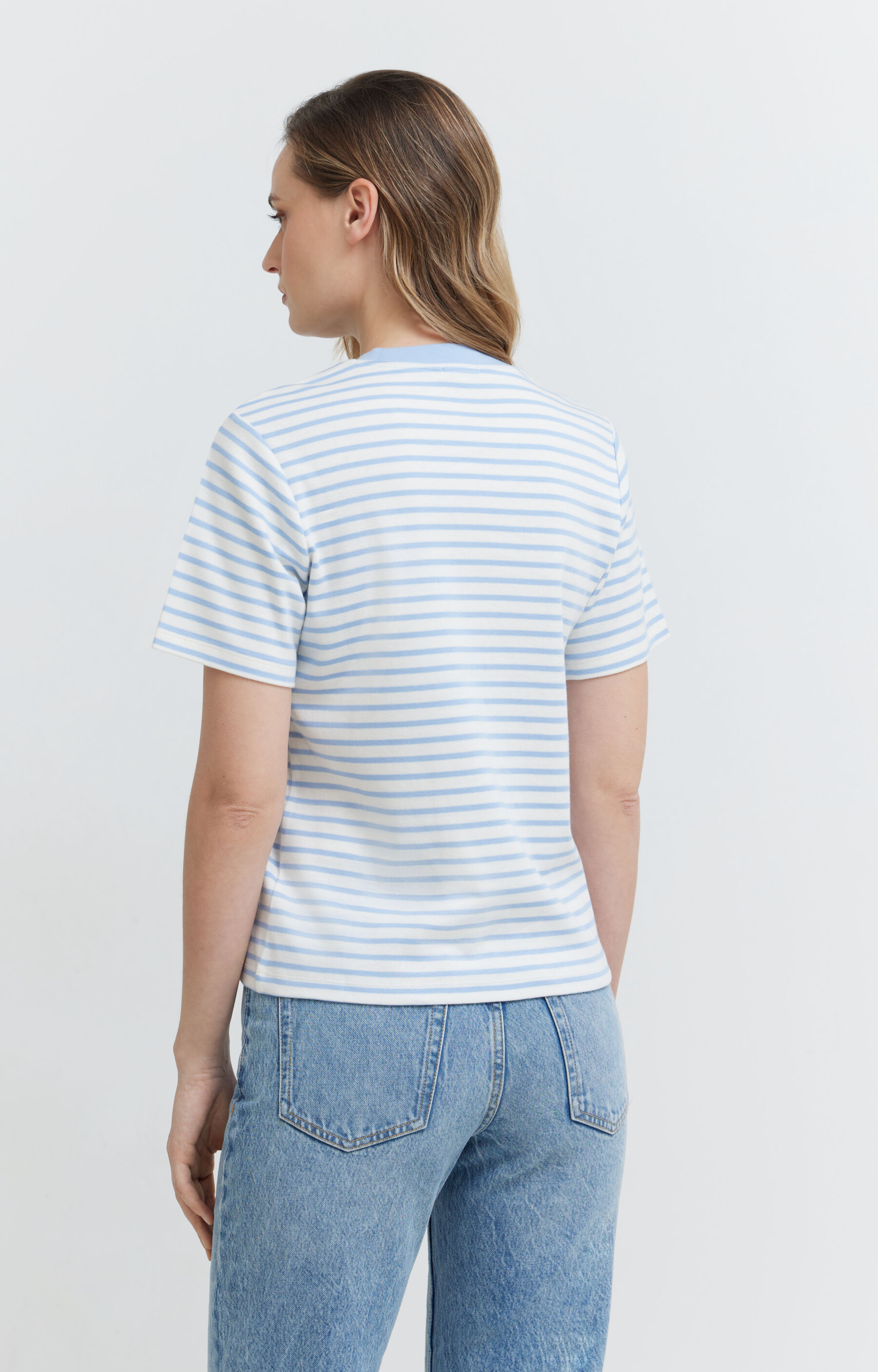 Jasnoniebieski t-shirt WÓLCZANKA | Wólczanka
